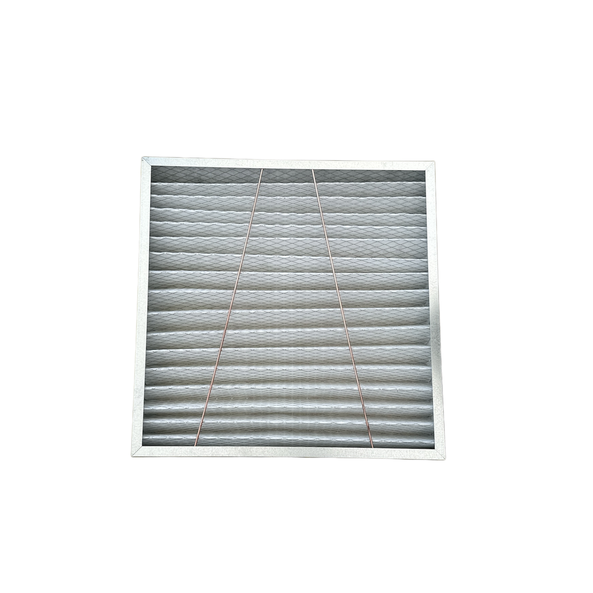 EU4 Pleated Panel Filter 595x595 - Metal Cased - 95mm & 47mm – E Filtration